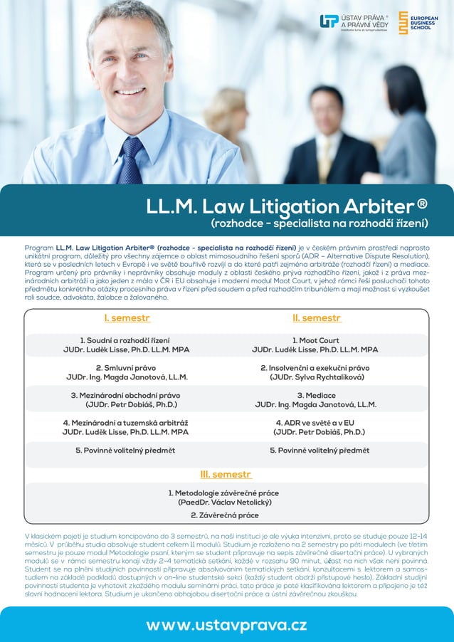 Titul LLM Rozhodce - Arbitráže | PDF