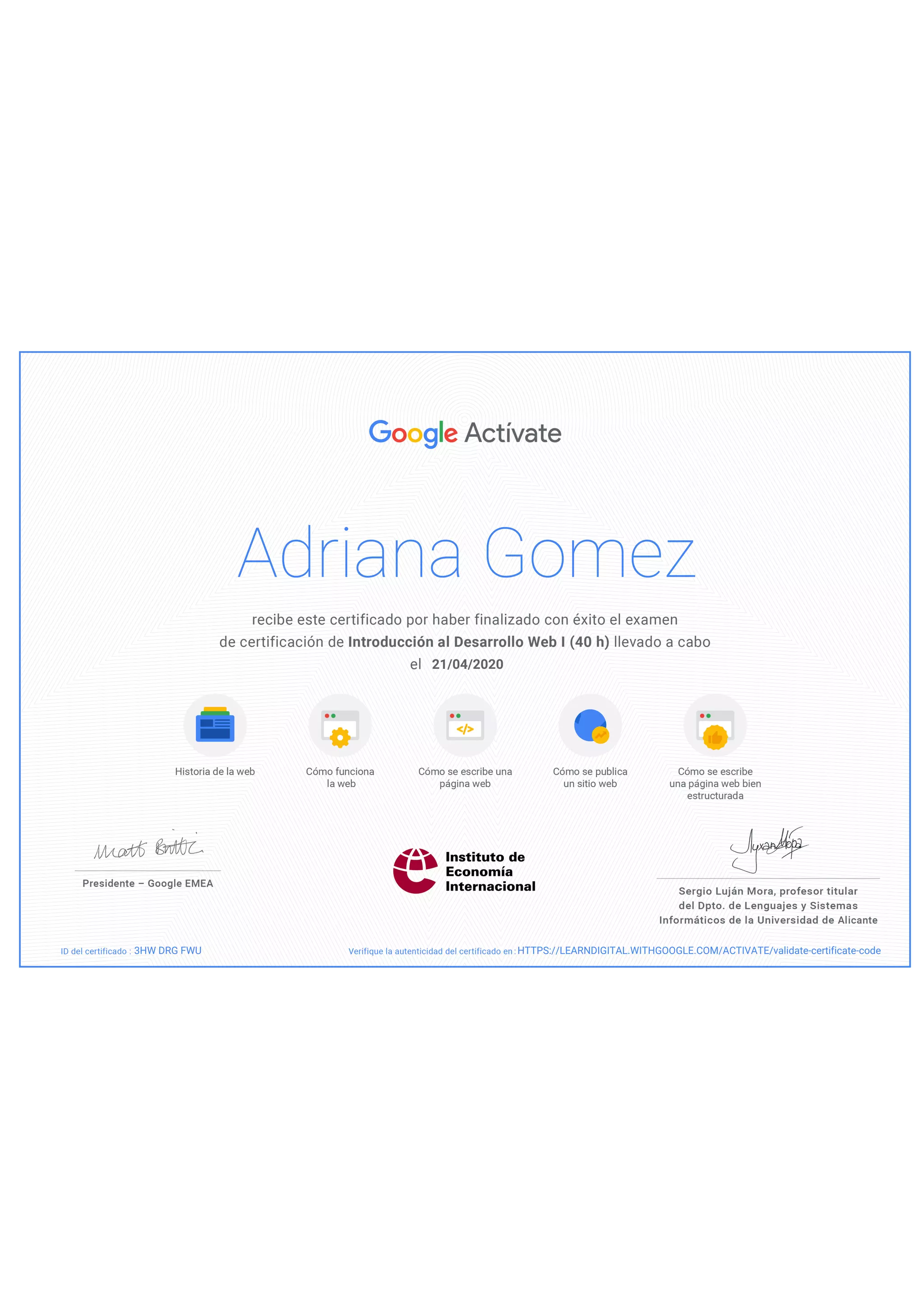Titulos Google activate | PDF