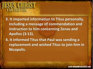 Titus | PPTX