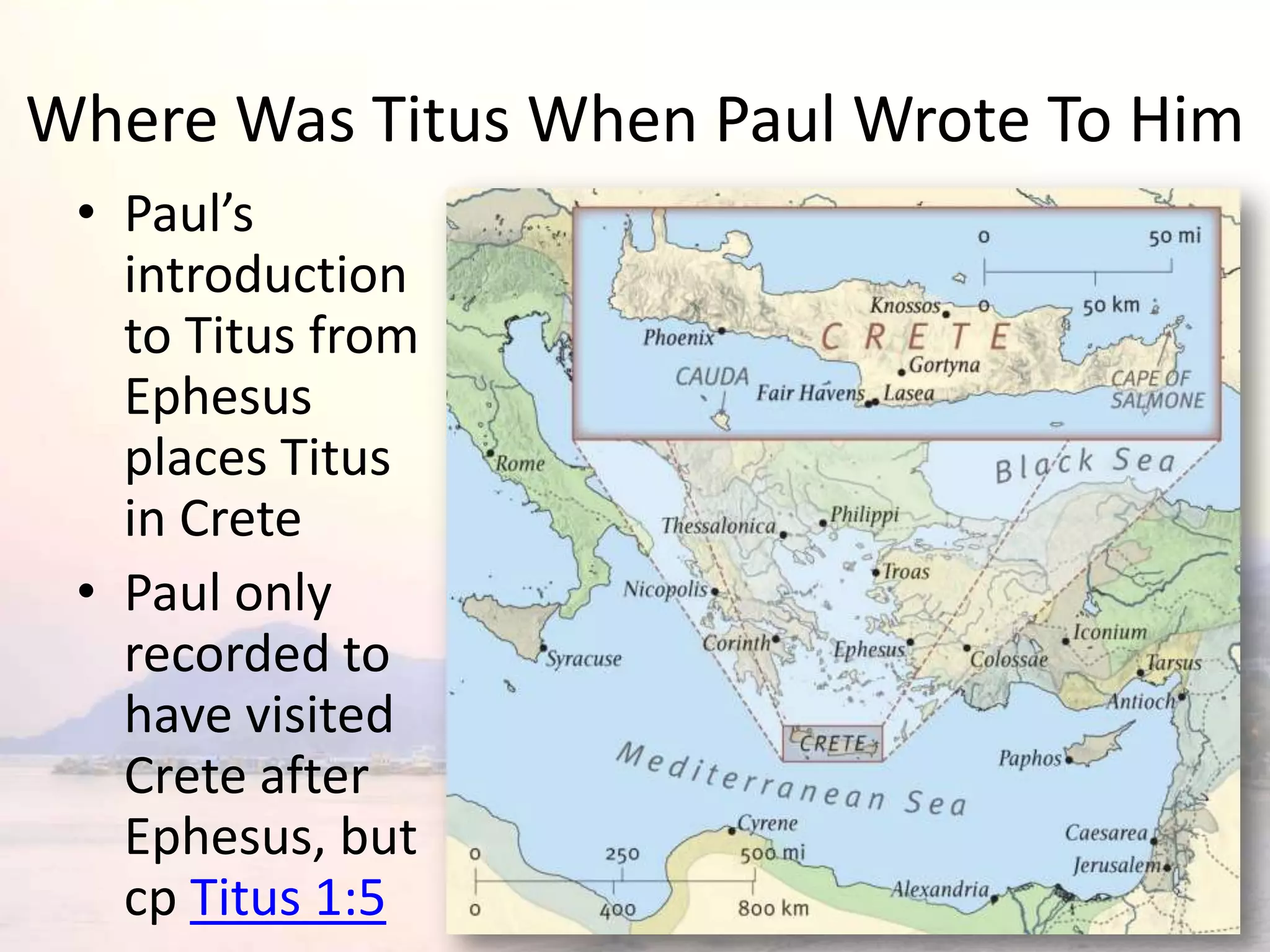 Titus Bible Class | PPTX