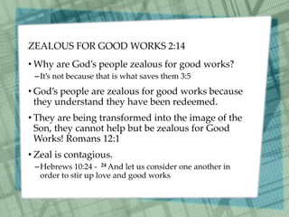 Titus good works | PPTX
