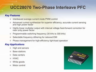 Two-Phase Interleaved CCM PFC Controller | PPT