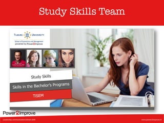 Tilburg University Skills program presentation | PPT