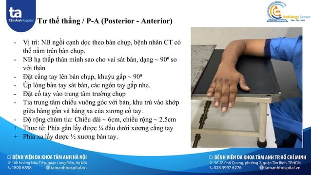 Tiêu chuẩn, kỹ thuật chụp XQuang cổ tay.pptx