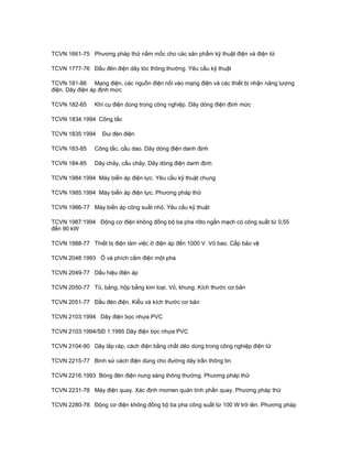 Tiêu chuẩn quốc gia(dien) | DOC