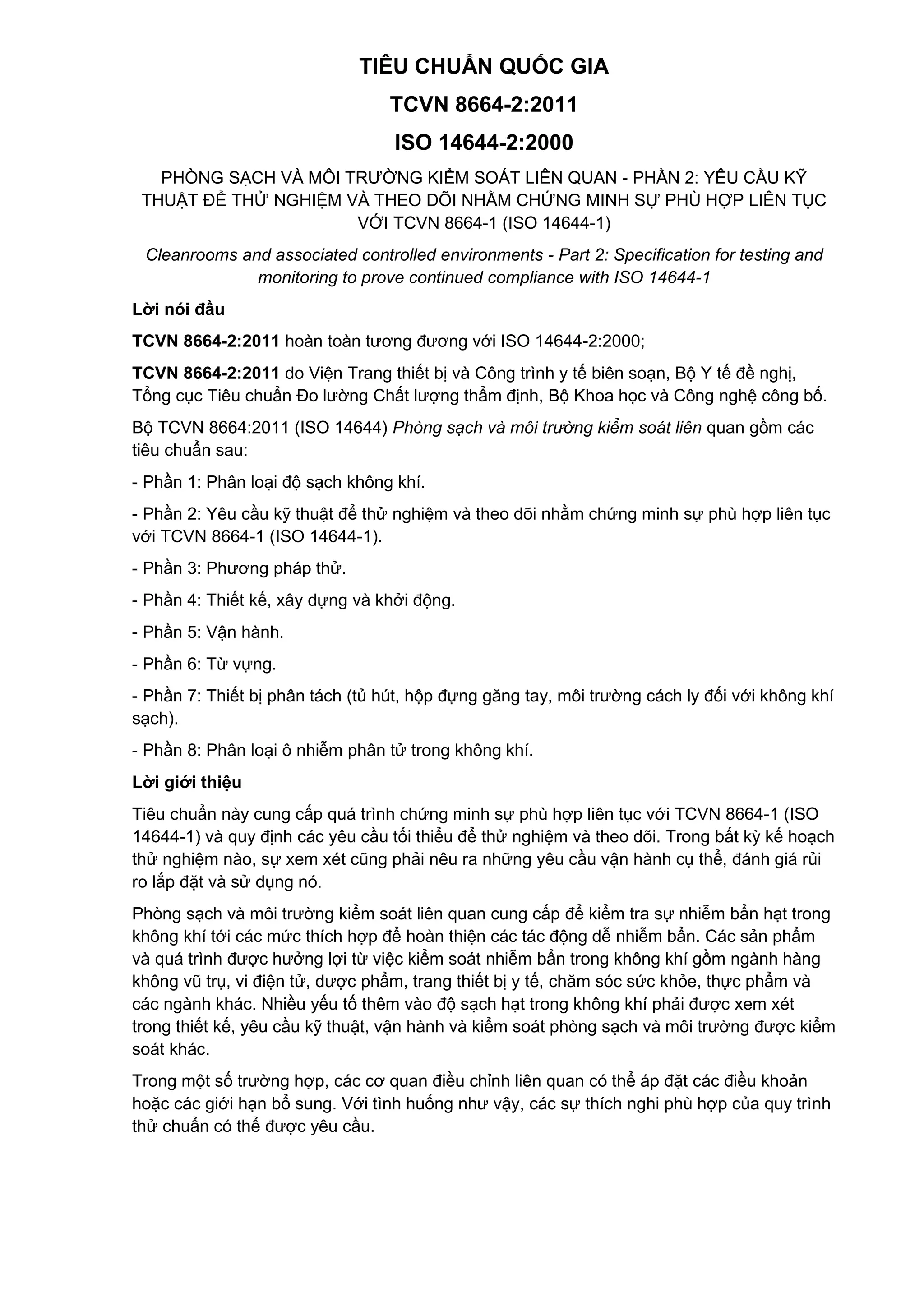 Tiêu chuẩn quốc gia TCVN 8664-2.2011- ISO 14644 -2.2000.pdf