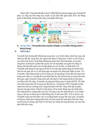 Tiểu luận - Phân tích hỗn hợp marketing của Vinamilk.doc