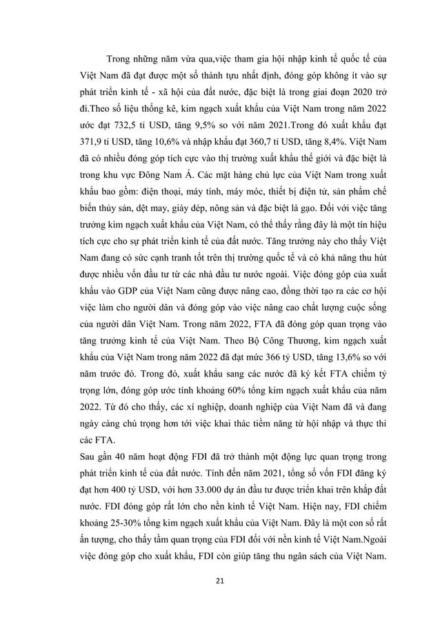 Tiểu luận- Vấn đề hội nhập kinh tế quốc tế ở Việt Nam.docx