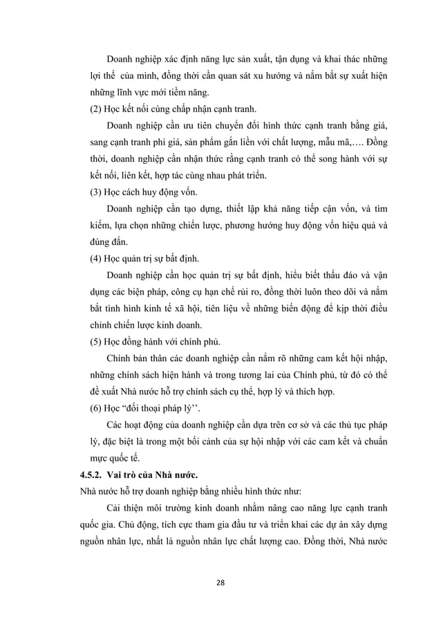 Tiểu luận- Vấn đề hội nhập kinh tế quốc tế ở Việt Nam.docx