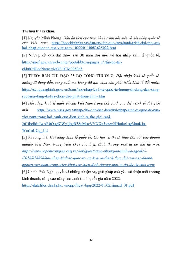 Tiểu luận- Vấn đề hội nhập kinh tế quốc tế ở Việt Nam.docx