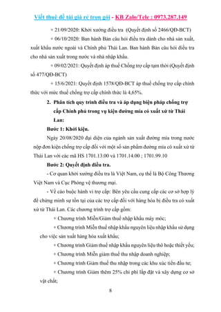 Tiểu luận Biện pháp phòng vệ thương mại chống trợ cấp của Chính phủ.docx