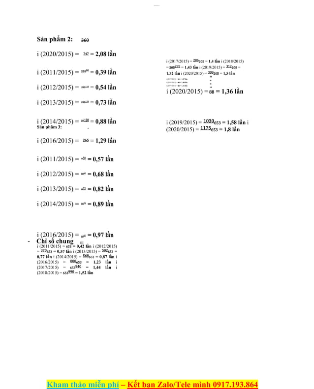 Tiểu luận học phần - Nguyên lý thống kê kinh tế.doc
