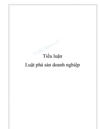 Tiểu luận luật. | PDF