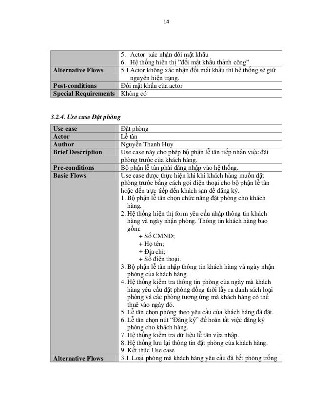 Tiểu luận môn phân tích thiết kế hệ thống đề tài phần mềm quản lý khách sạn | PDF