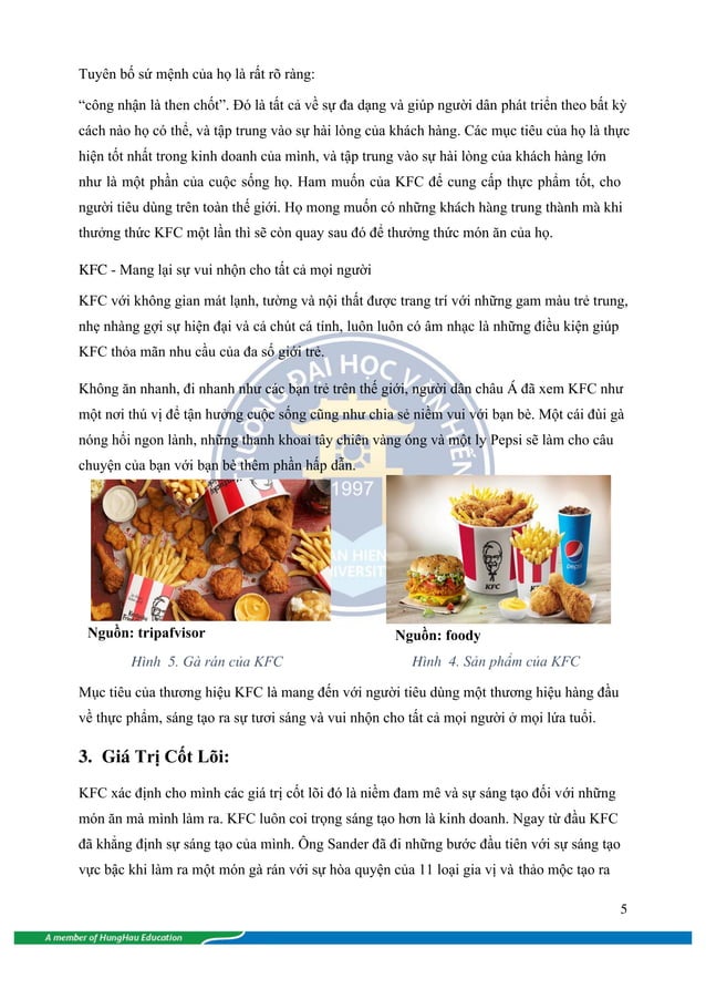 Tiểu luận môn quản trị học phân tích quản trị tại kfc | PDF