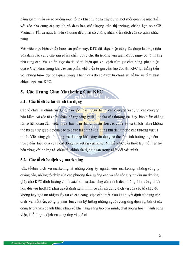 Tiểu luận môn quản trị học phân tích quản trị tại kfc | PDF