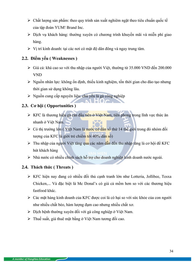 Tiểu luận môn quản trị học phân tích quản trị tại kfc | PDF