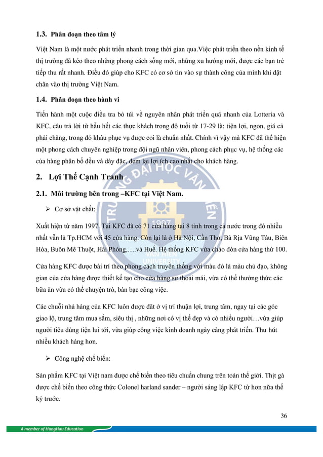Tiểu luận môn quản trị học phân tích quản trị tại kfc | PDF