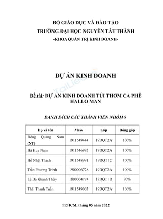 Tiểu luận quản trị kinh doanh. | PDF