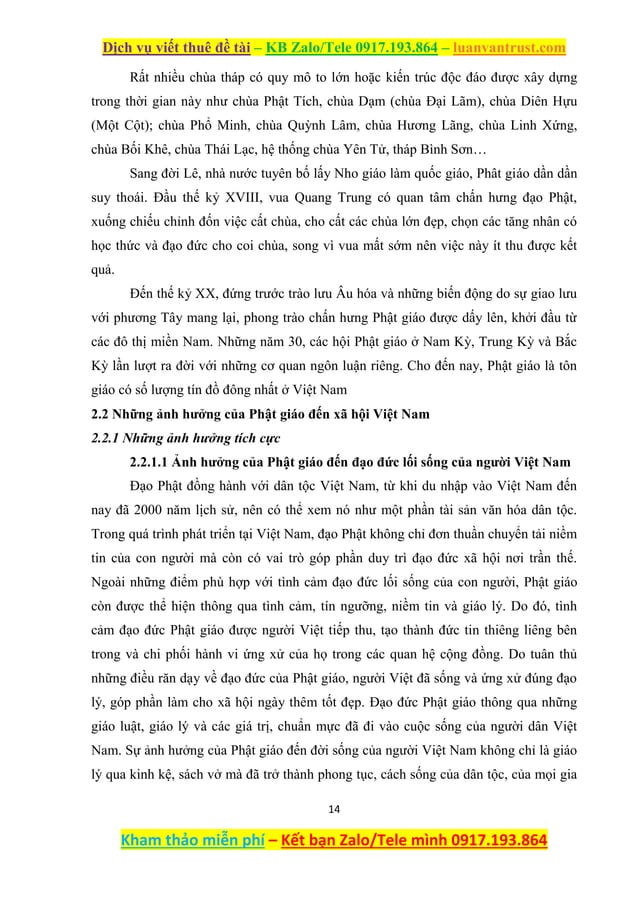 Tiểu luận Tư tưởng cốt lõi của triết học phật giáo và sự ảnh hưởng đến đời sống xã hội Việt Nam.doc