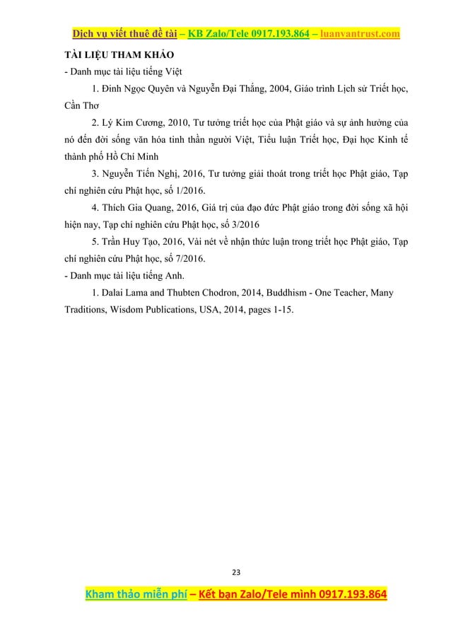 Tiểu luận Tư tưởng cốt lõi của triết học phật giáo và sự ảnh hưởng đến đời sống xã hội Việt Nam.doc