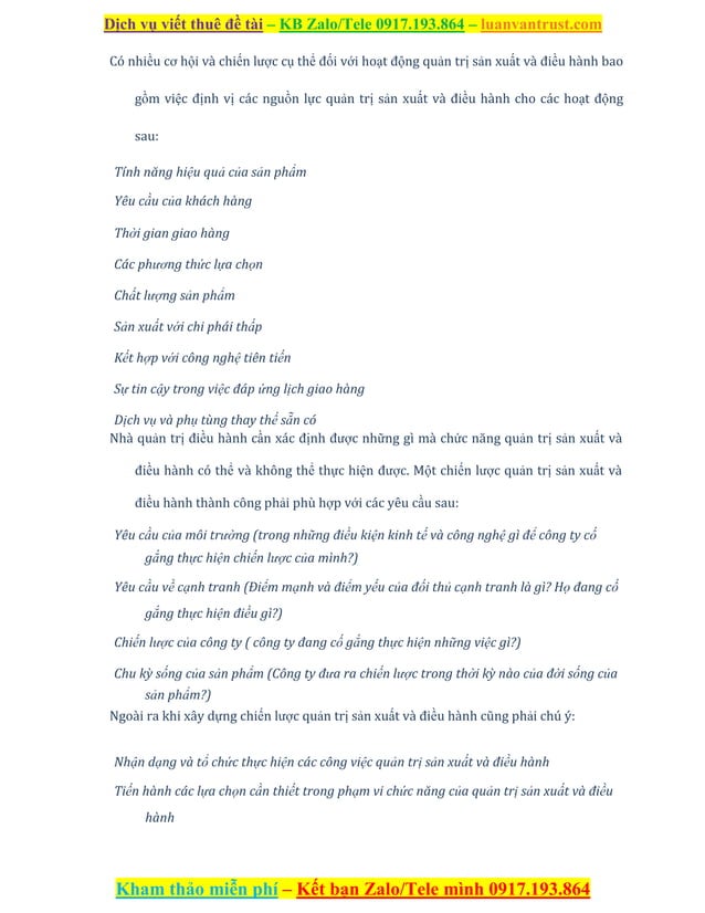 Tiểu luận về công ty TH true milk, 9 điểm.doc