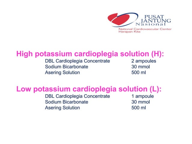 cardioplegia delivery management, perfusion safety | PPT | Heart and ...