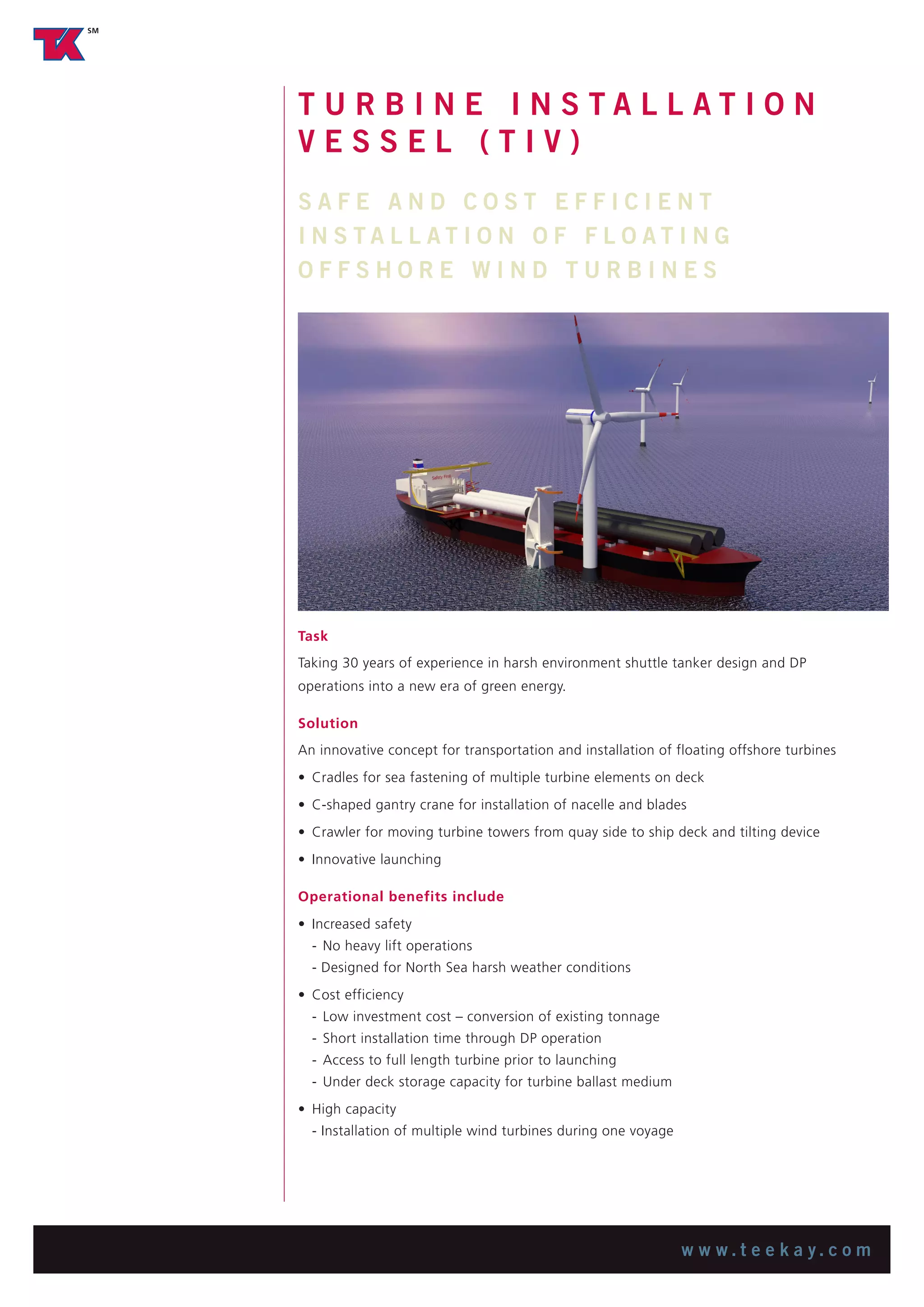 Turbine Installation Vessel | PDF