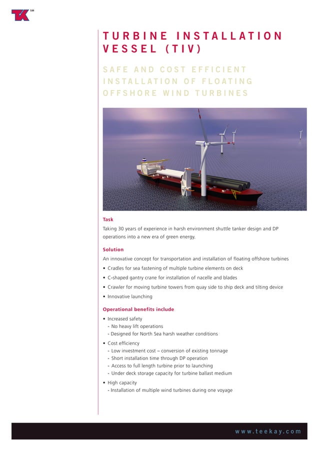 Turbine Installation Vessel | PDF