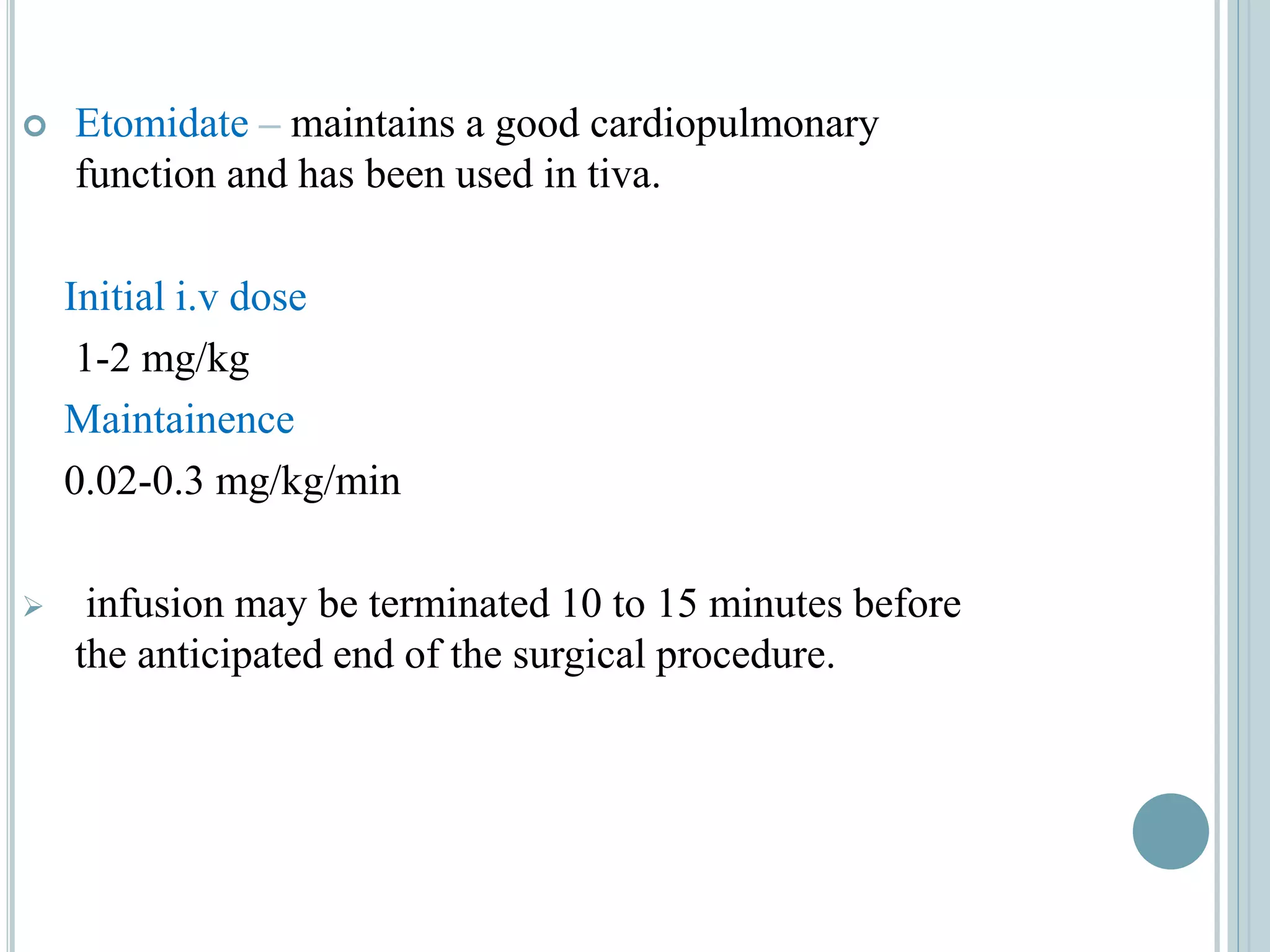 Total Intravenous Anaesthesia | PPTX