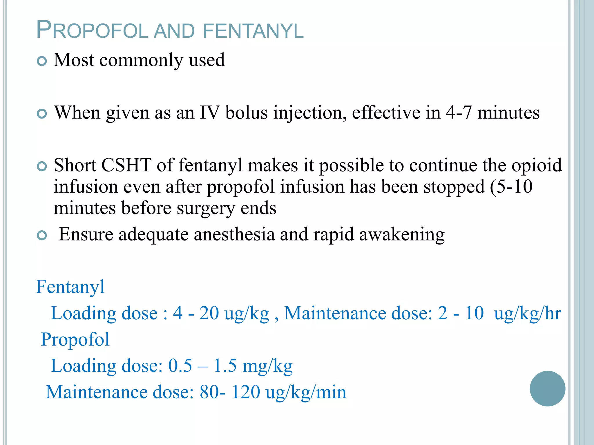 Total Intravenous Anaesthesia | PPTX