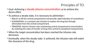 total intravenous anaesthesia cme presentation | PPTX