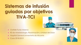 Tiva tci anestesia | PDF