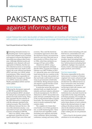 Pakistan Trade Issues | PDF