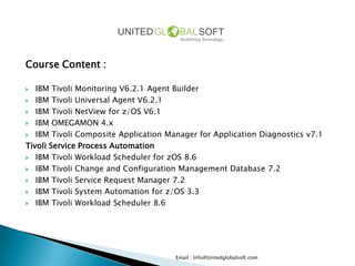 Tivoli online training | PPTX