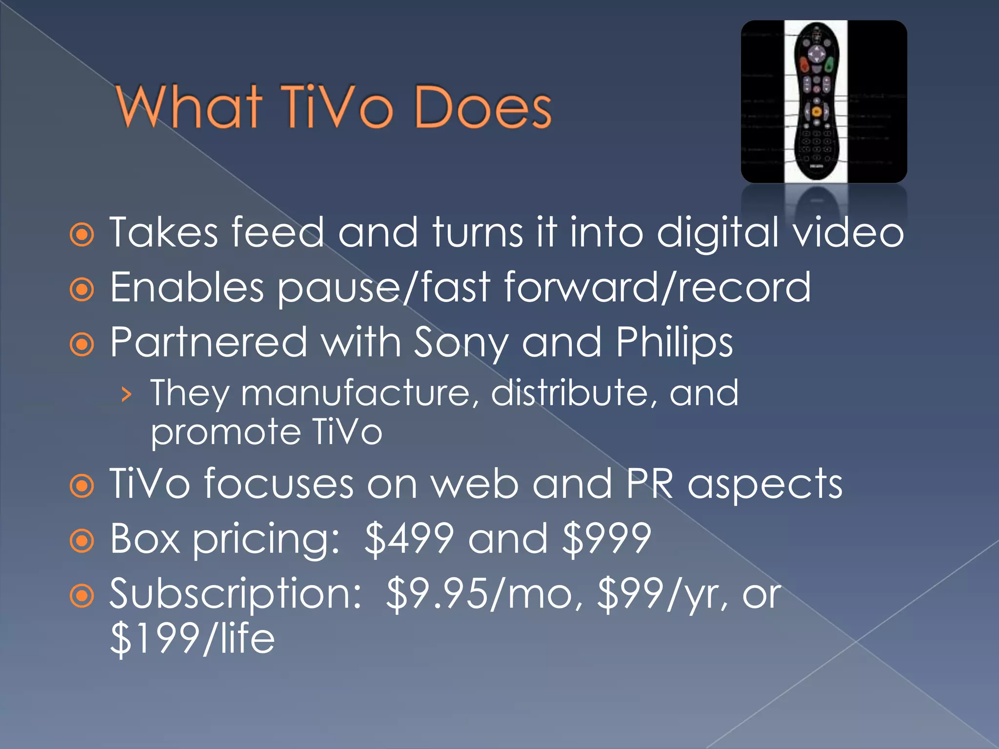 TiVo Presentation | PPTX