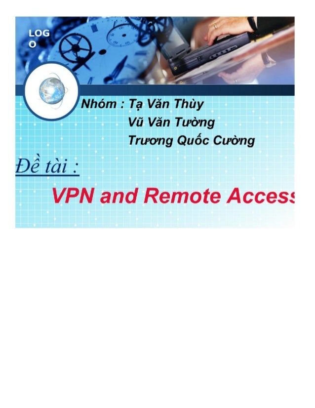 đề Tài vpn and remote access