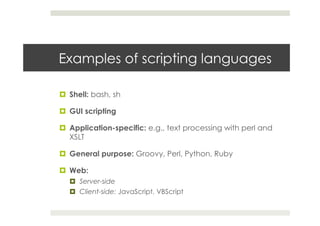 Client side scripting | PDF