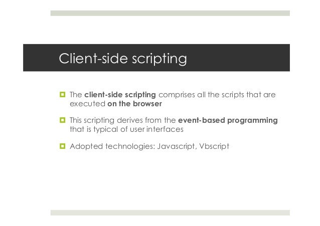 Client Side Scripting 0185
