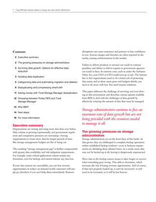 Using IBM data reduction solutions to manage more data with less infrastructure | PDF