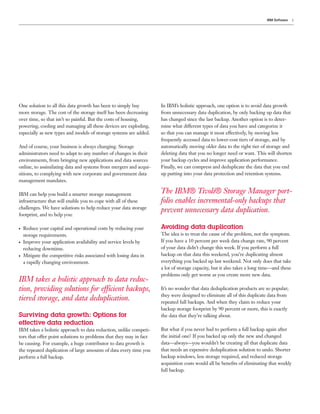 Using IBM data reduction solutions to manage more data with less infrastructure | PDF