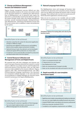 Inside Papyrus Webrepository - Technology Innovation Brochure by ISIS ...