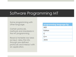 Multi-Touch technologies: Software, tracking and functions | PPT