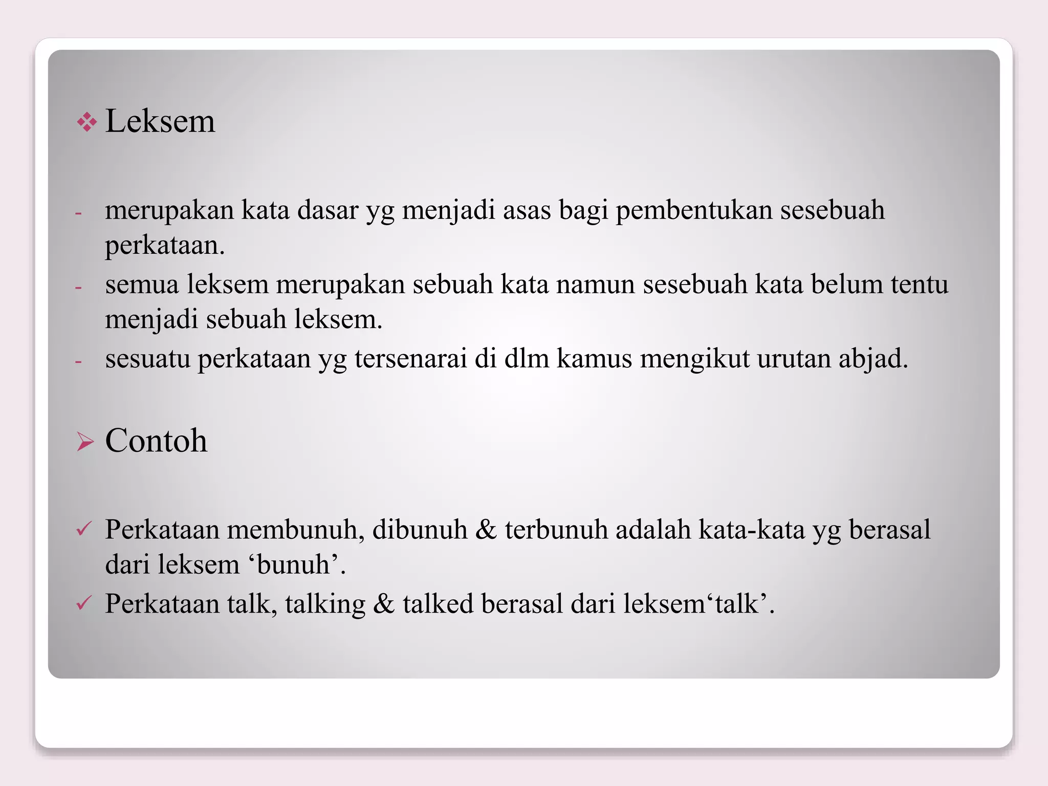 Bahasa & Makna (Kursus Semantik dan Pragmatik) | PPTX