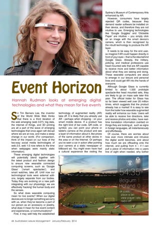 Event Horizon 2014 Ticketing Professionals Conference Keynote Speaker ...