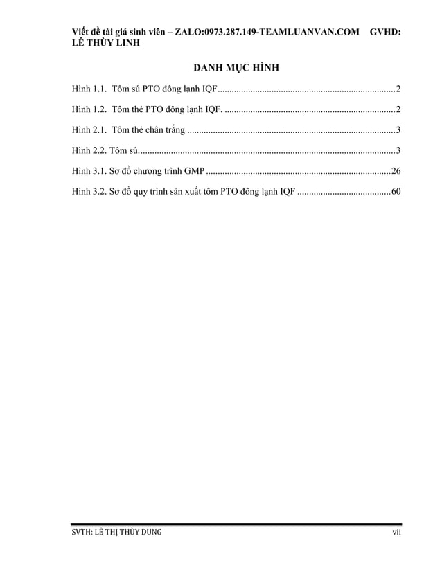 Đề Tài Xây Dựng Haccp Quy Trình Chế Biến Tôm Pto Đông Lạnh Iqf.docx