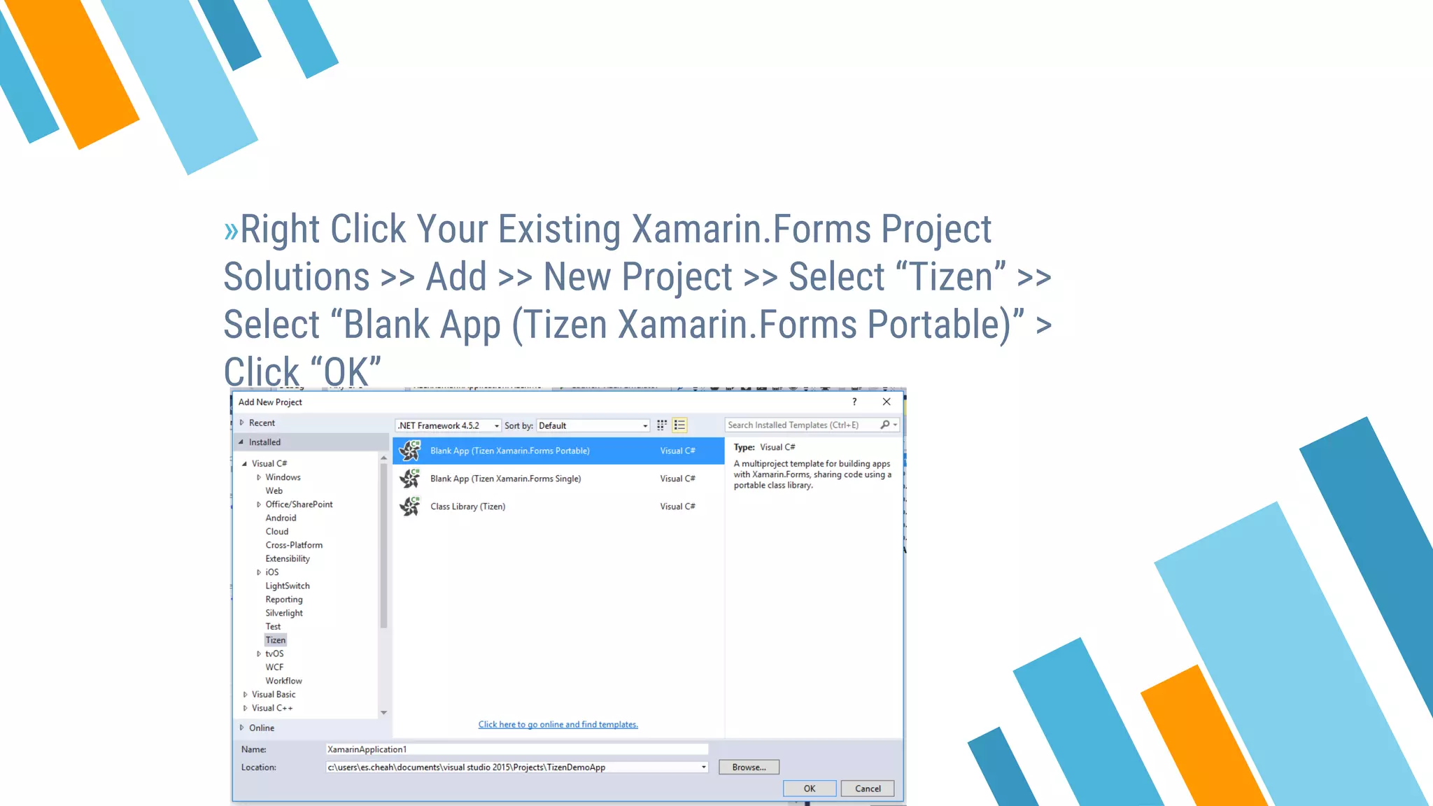 Tizen.Net with Xamarin.Forms | PPT