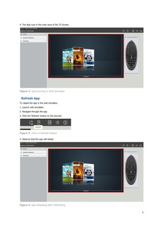Tizen-based Samsung TV Web Simulator | PDF