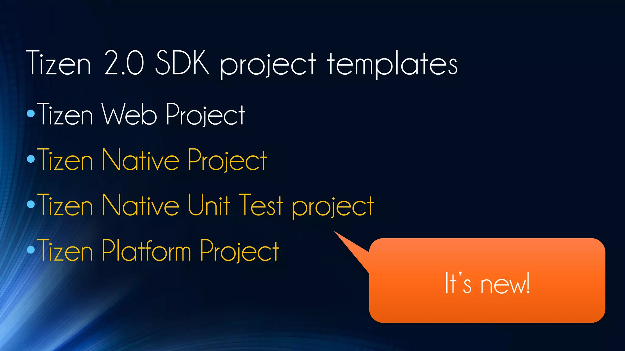 Tizen 2.0 overview | PDF