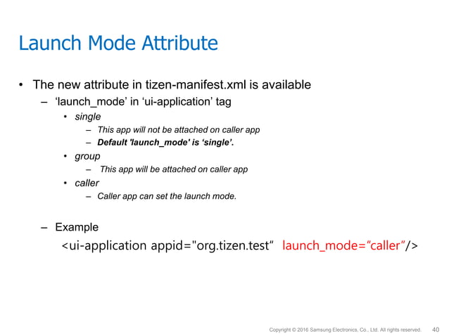 Tizen application inside out | PPT